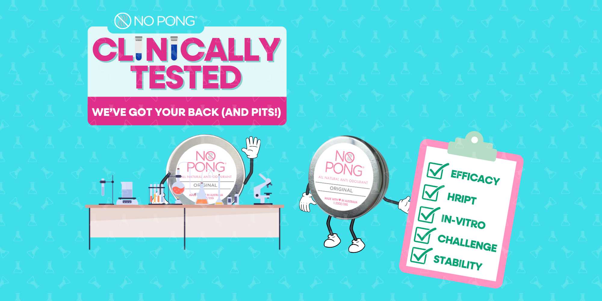 CLINICAL TESTING • No Pong